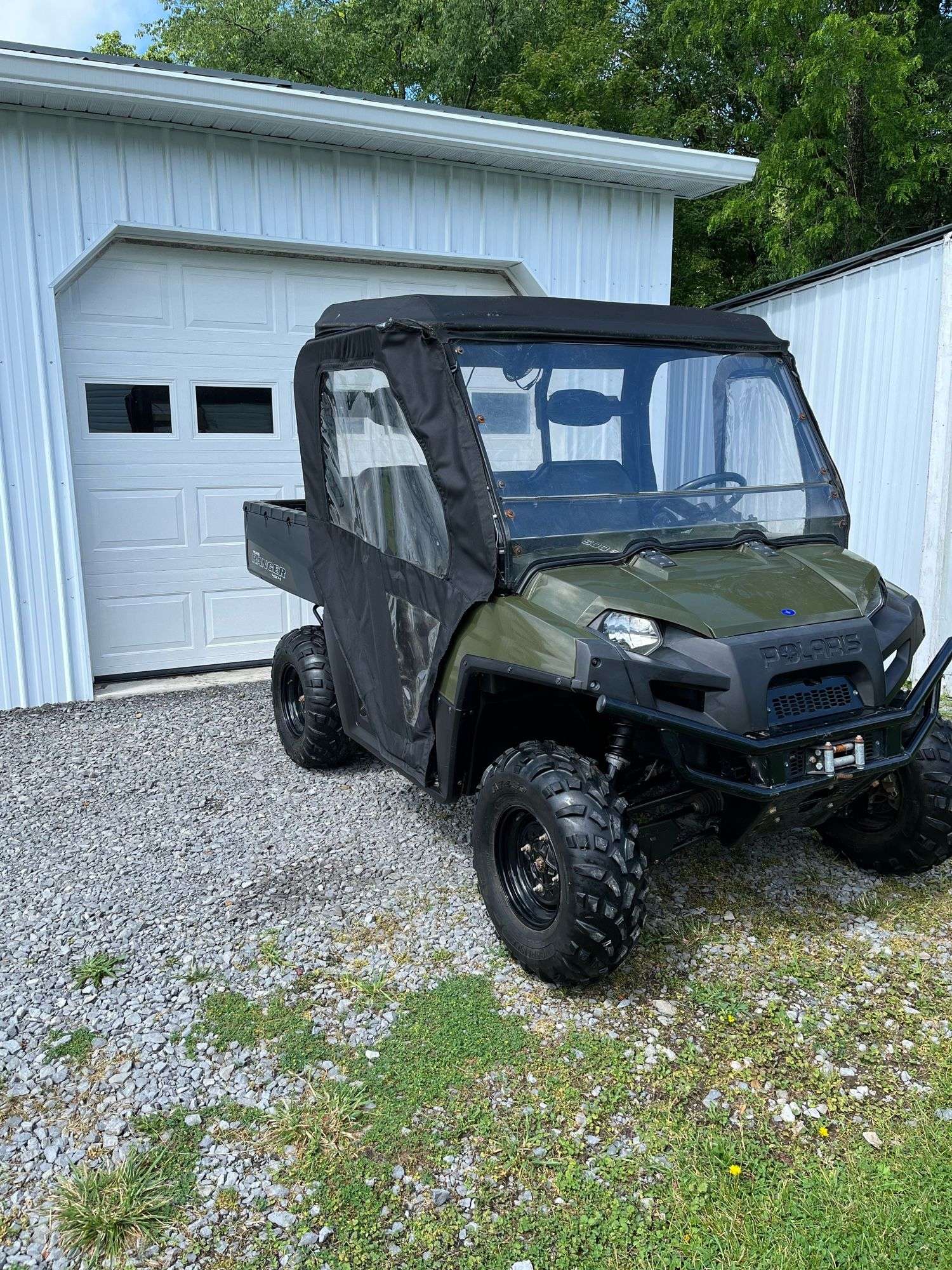 2008 Polaris Ranger 4x4 Side by Side No TITLE - Kaufman Realty & Auctions