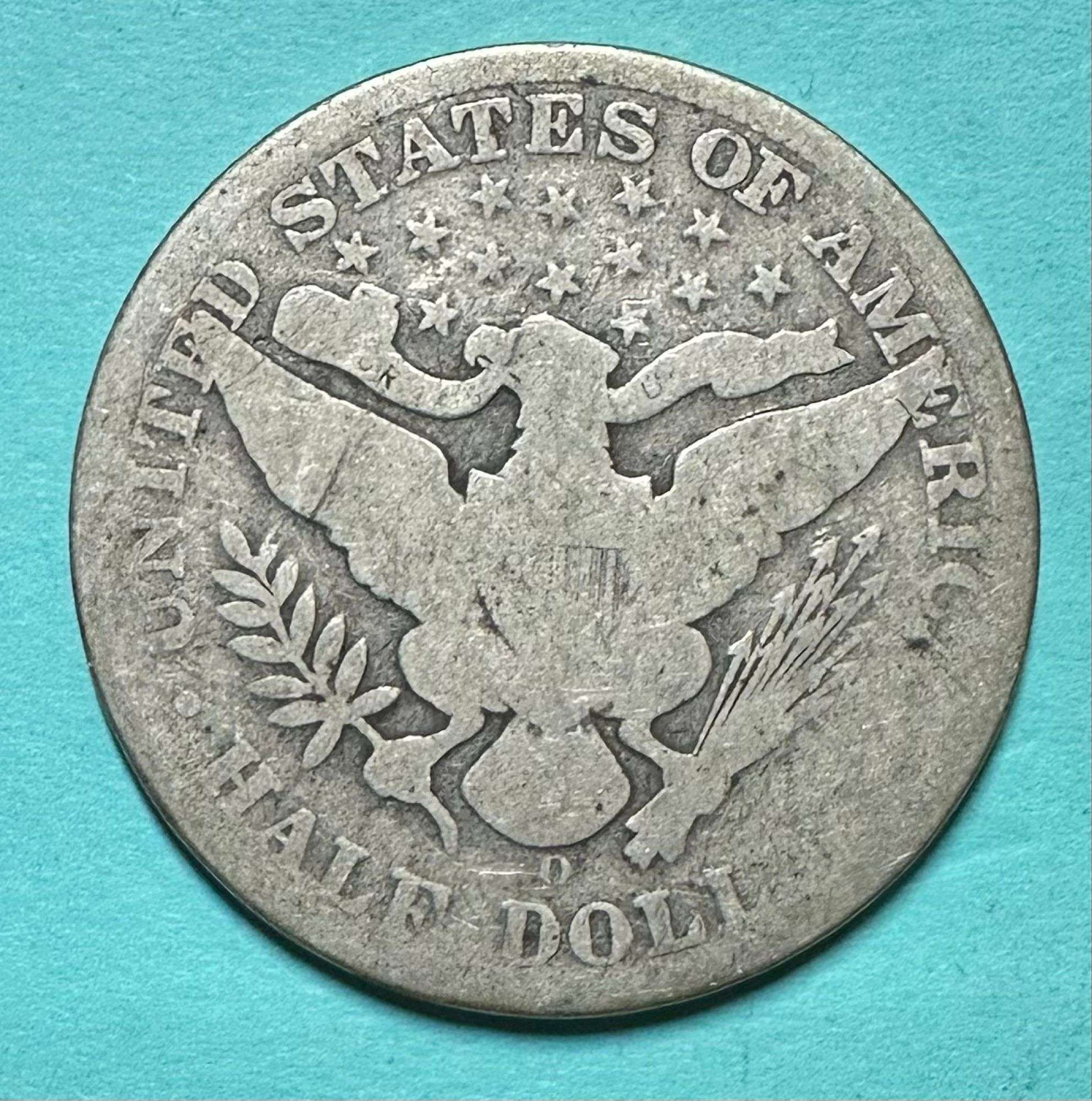 1907-O Barber Silver Half Dollar - Kaufman Realty & Auctions