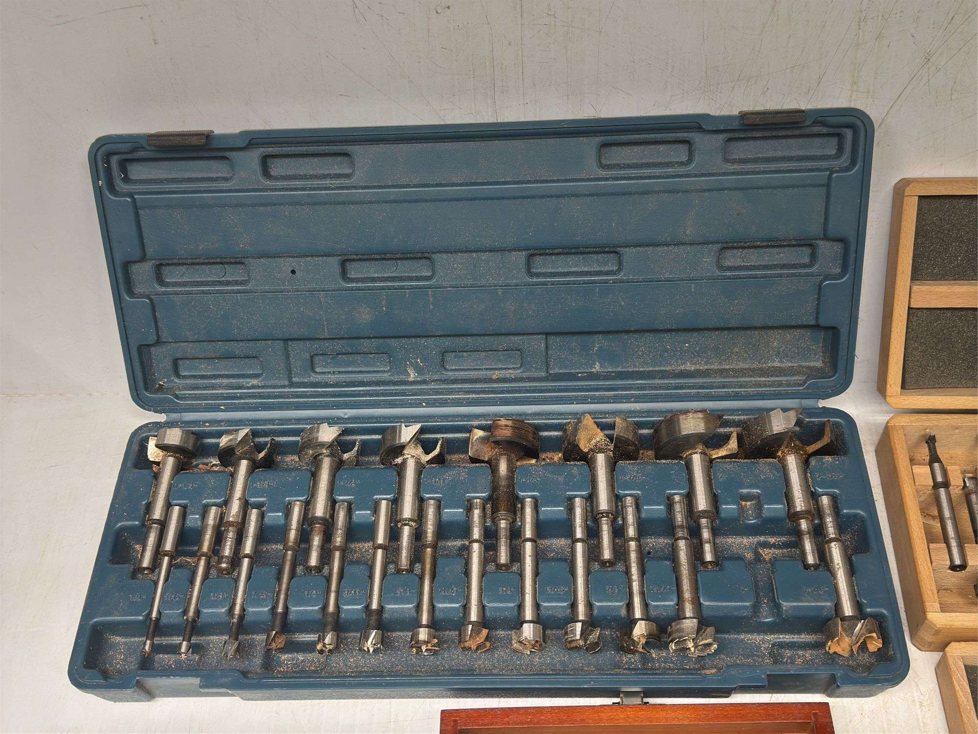 (4) Router Bit Sets - Kaufman Realty & Auctions