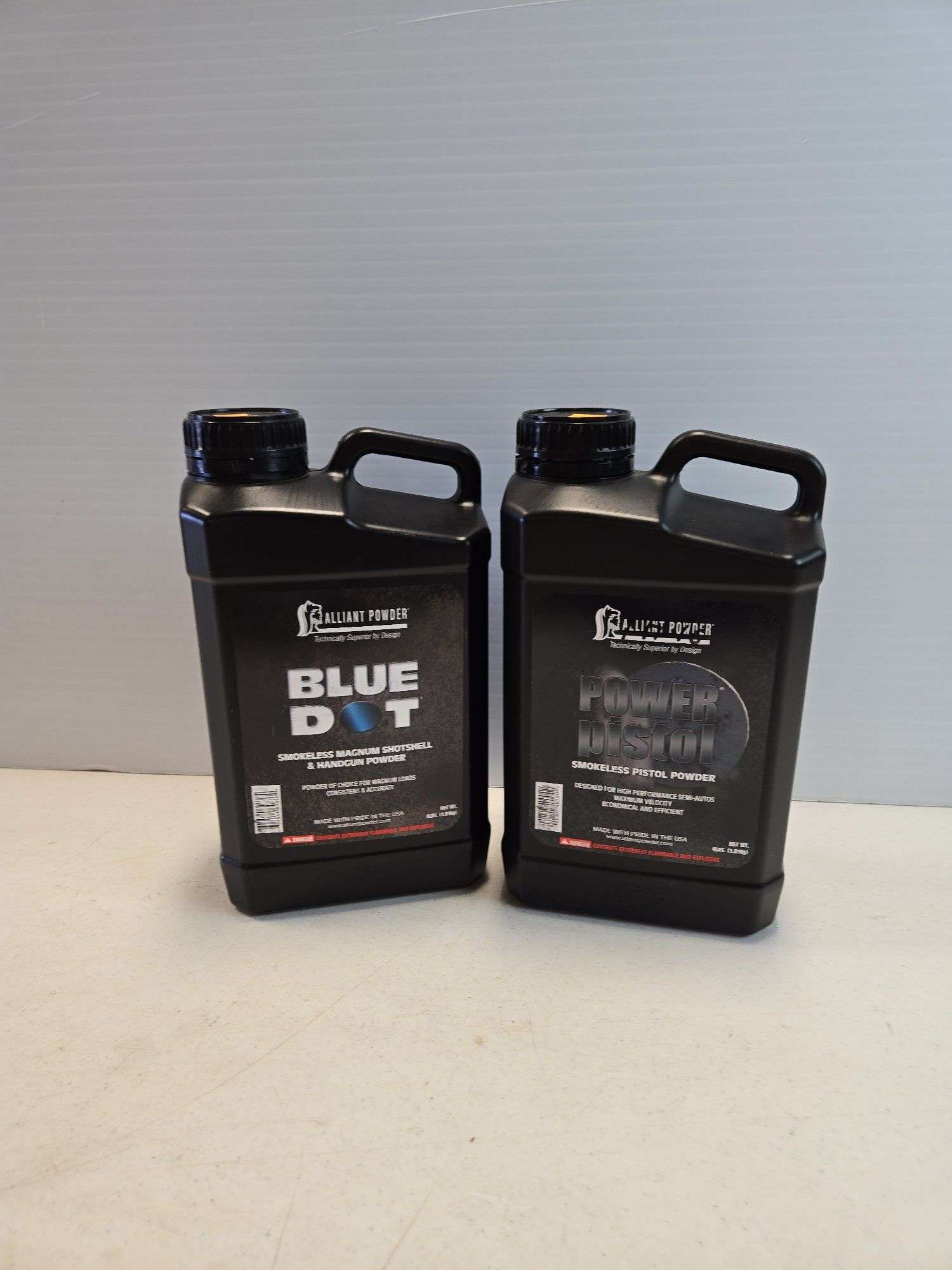 Alliant Powder Blue Dot & Power Pistol powder- Power Pistol is partial ...