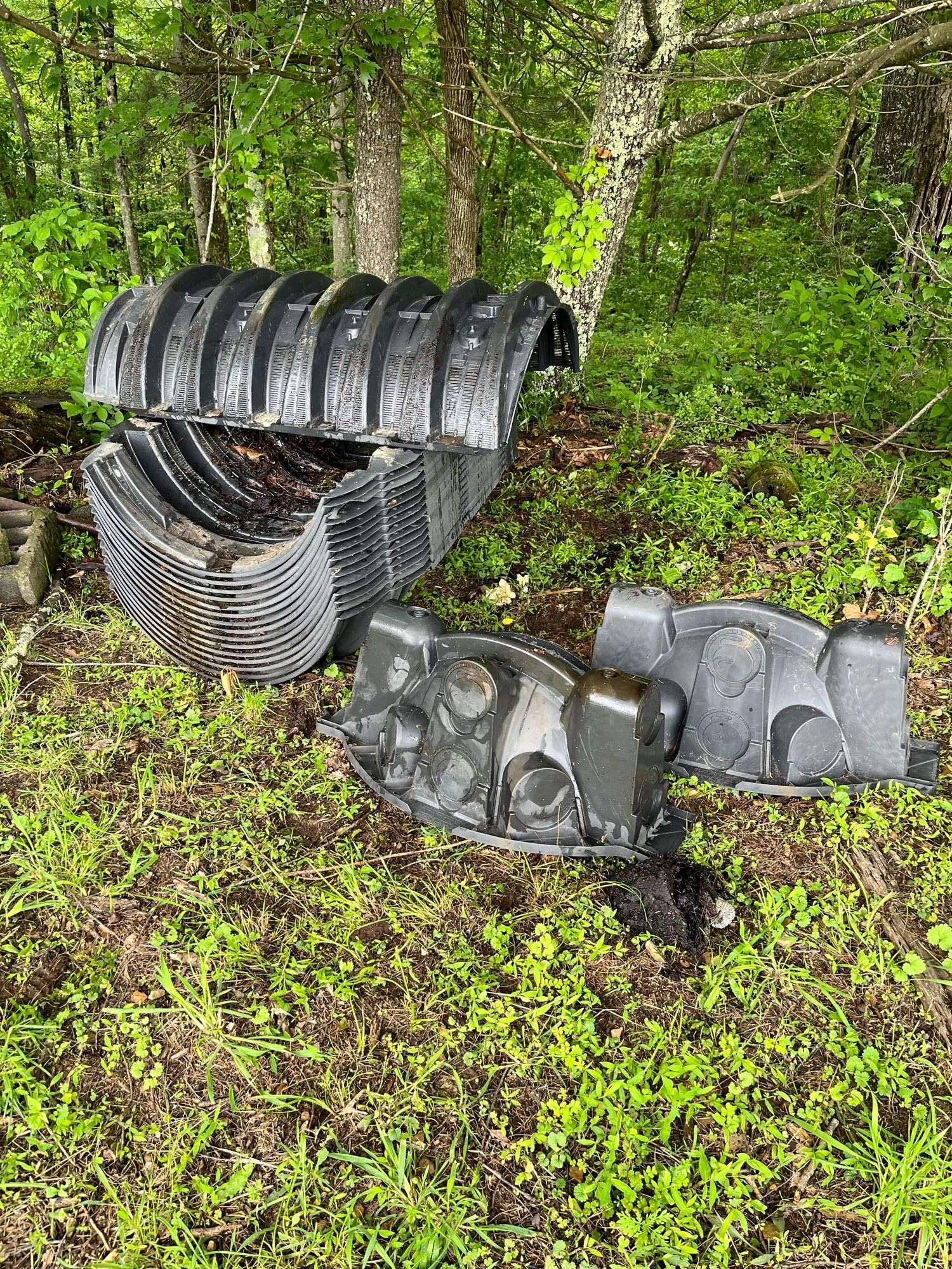 Septic Drain Field - Leach Chambers - Kaufman Realty & Auctions