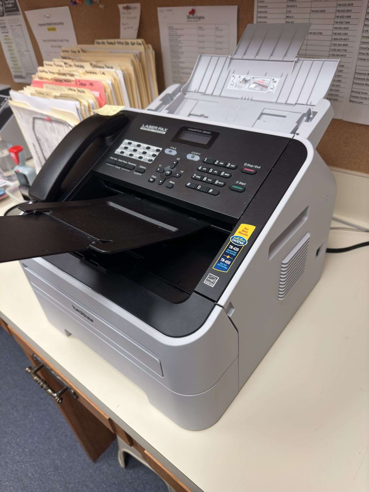 Brother LaserFax Super G3 Fax Machine - Kaufman Realty & Auctions