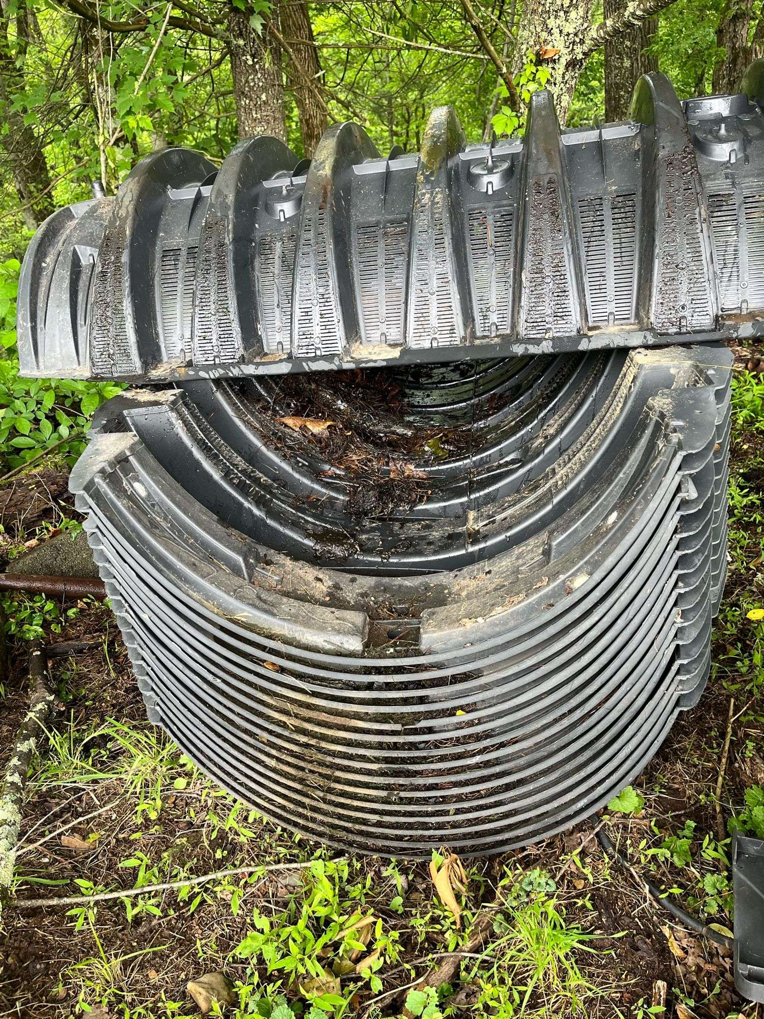 Septic Drain Field - Leach Chambers - Kaufman Realty & Auctions