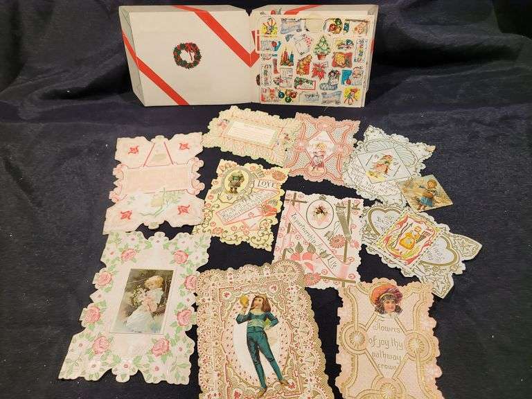 VINTAGE EPHEMERA-LACEY & STICKERS - Kaufman Realty & Auctions