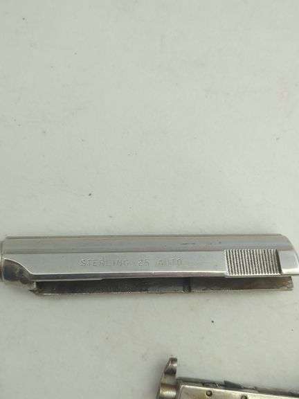 Sterling 25 Auto gun parts - Kaufman Realty & Auctions