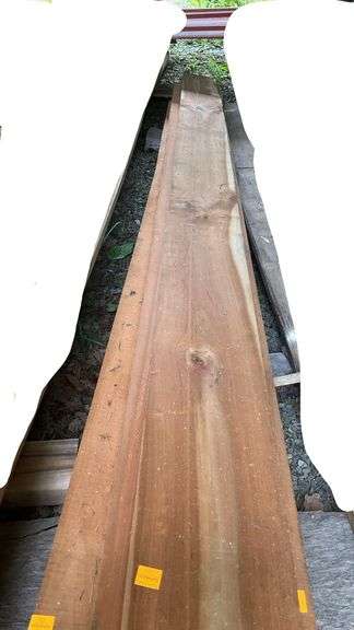 (7) 8’ Cut Cherry Boards - Kaufman Realty & Auctions