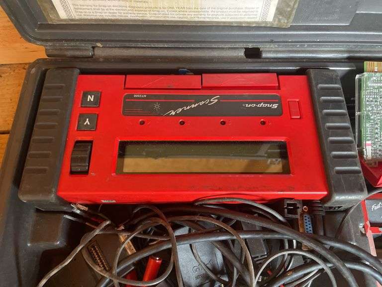 Snap-On scanner & Asian Driveability troubleshooter w/ case - Kaufman ...