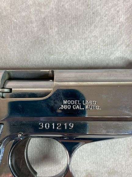 Lorcin Model L380 380 Caliber Auto Ser# 301219 - Kaufman Realty & Auctions