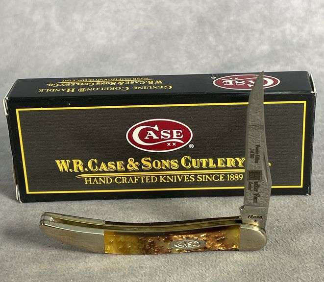 2009 CASE XX BUTTER RUM CORELON TINY TOOTHPICK - Kaufman Realty & Auctions