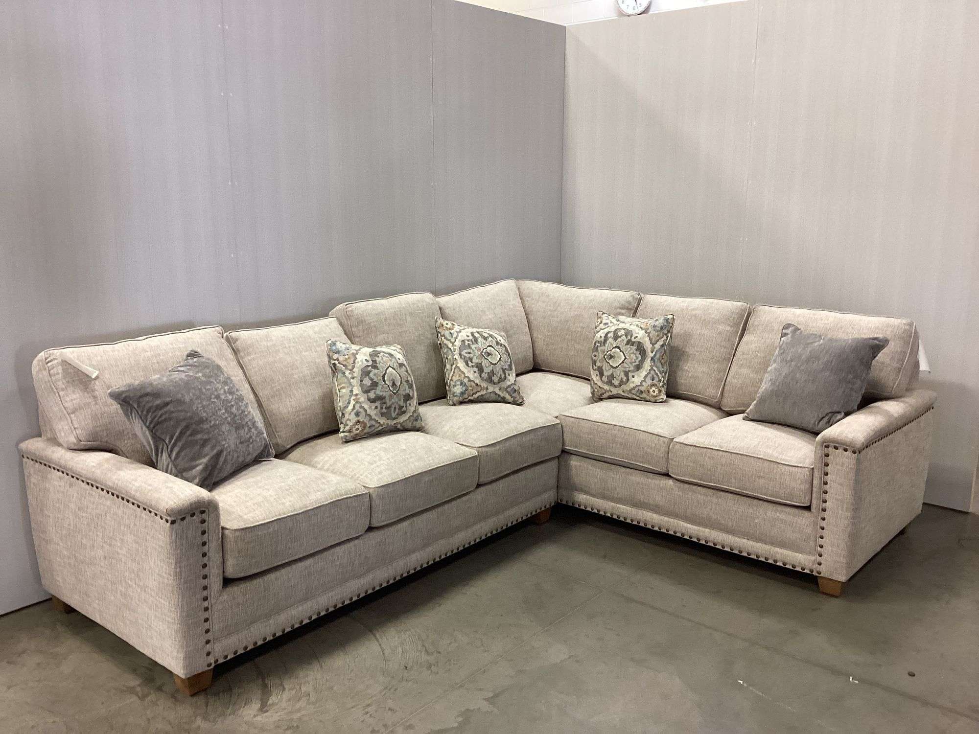 ROWE 2 piece Sectional - Kaufman Realty & Auctions