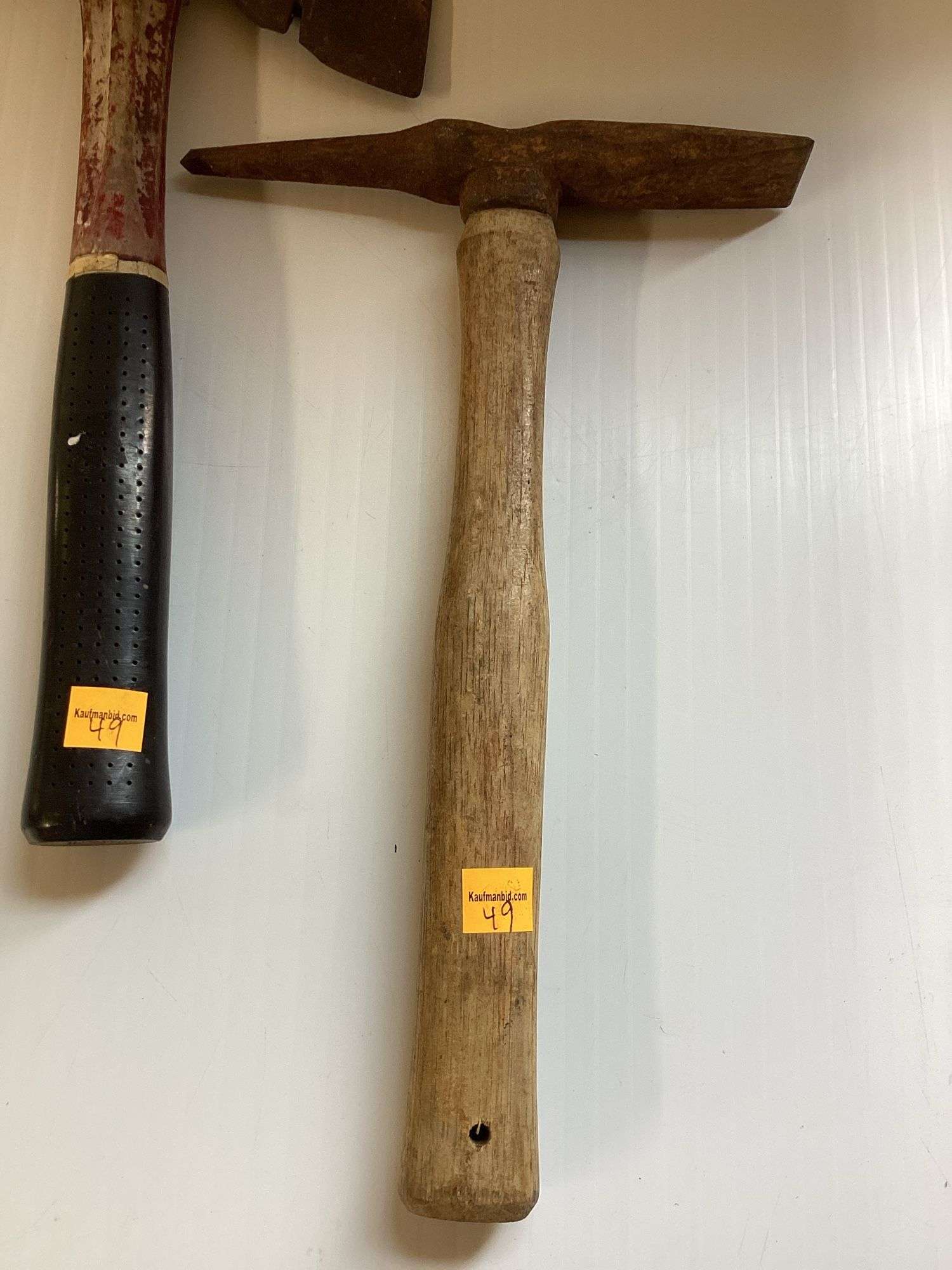 4 Hatchets, 1 Pick - Kaufman Realty & Auctions