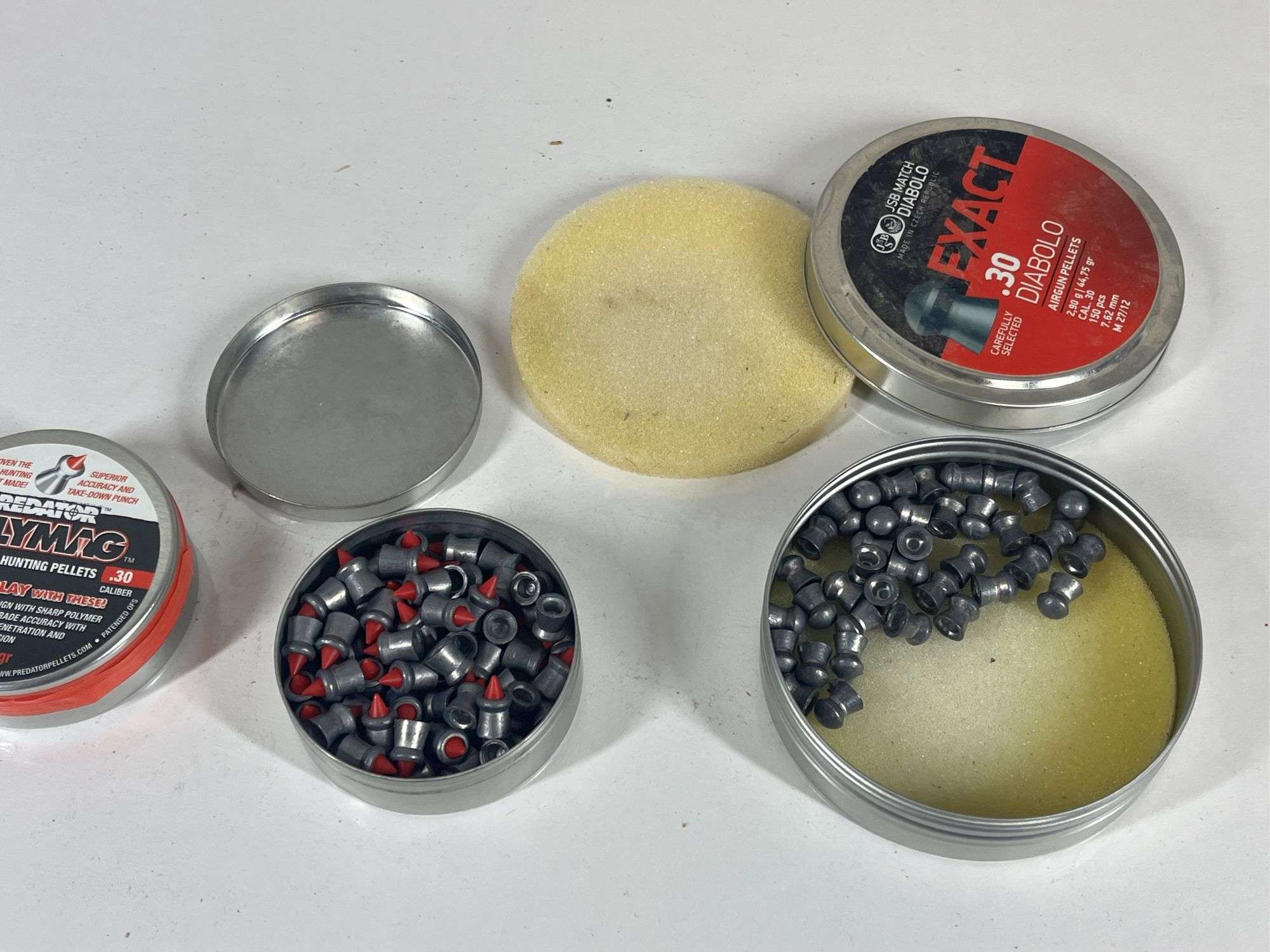 Predator & Diablo .30 Caliber Pellets - Kaufman Realty & Auctions