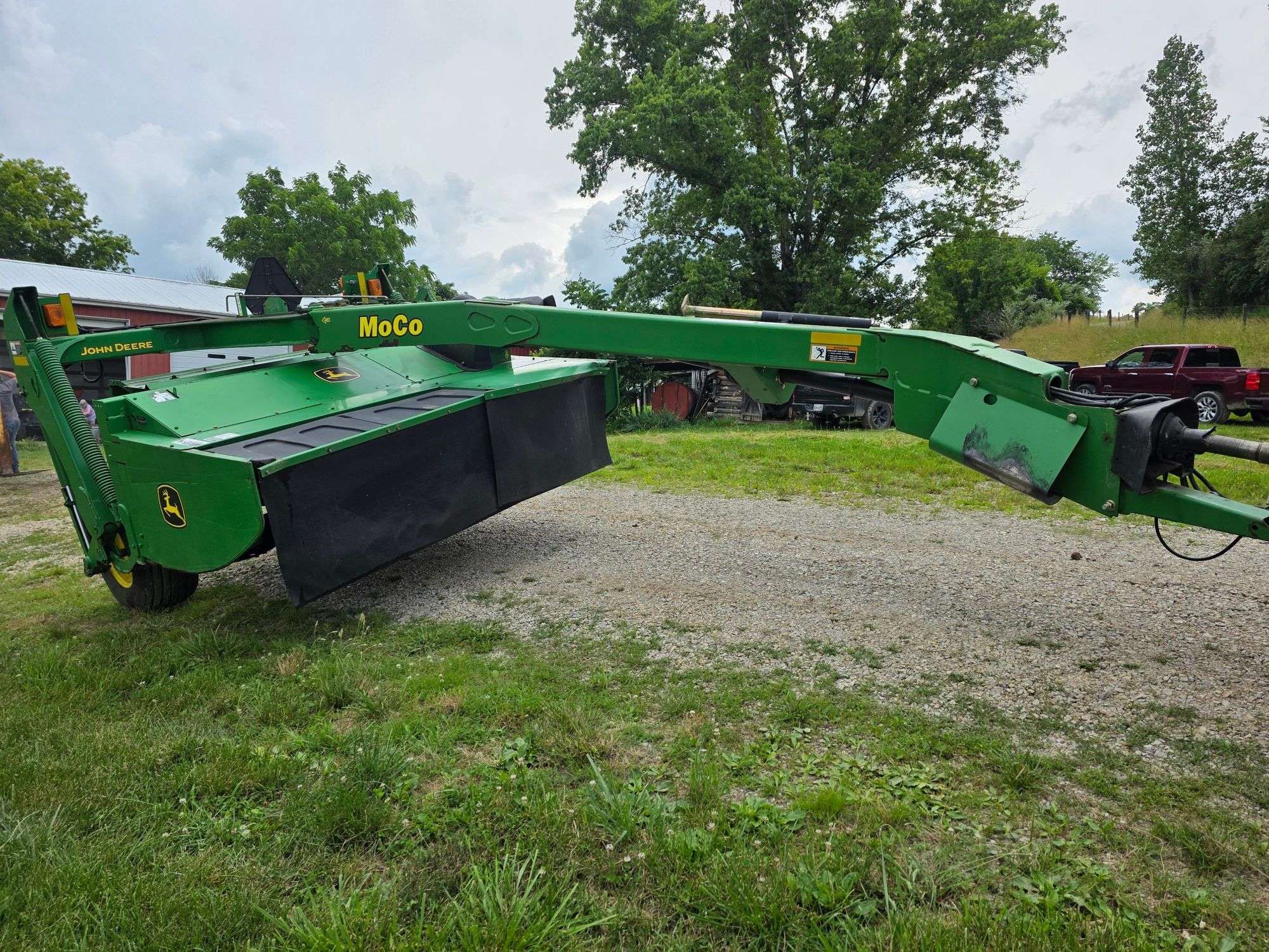 John Deere 525 Hay Mower - Kaufman Realty & Auctions