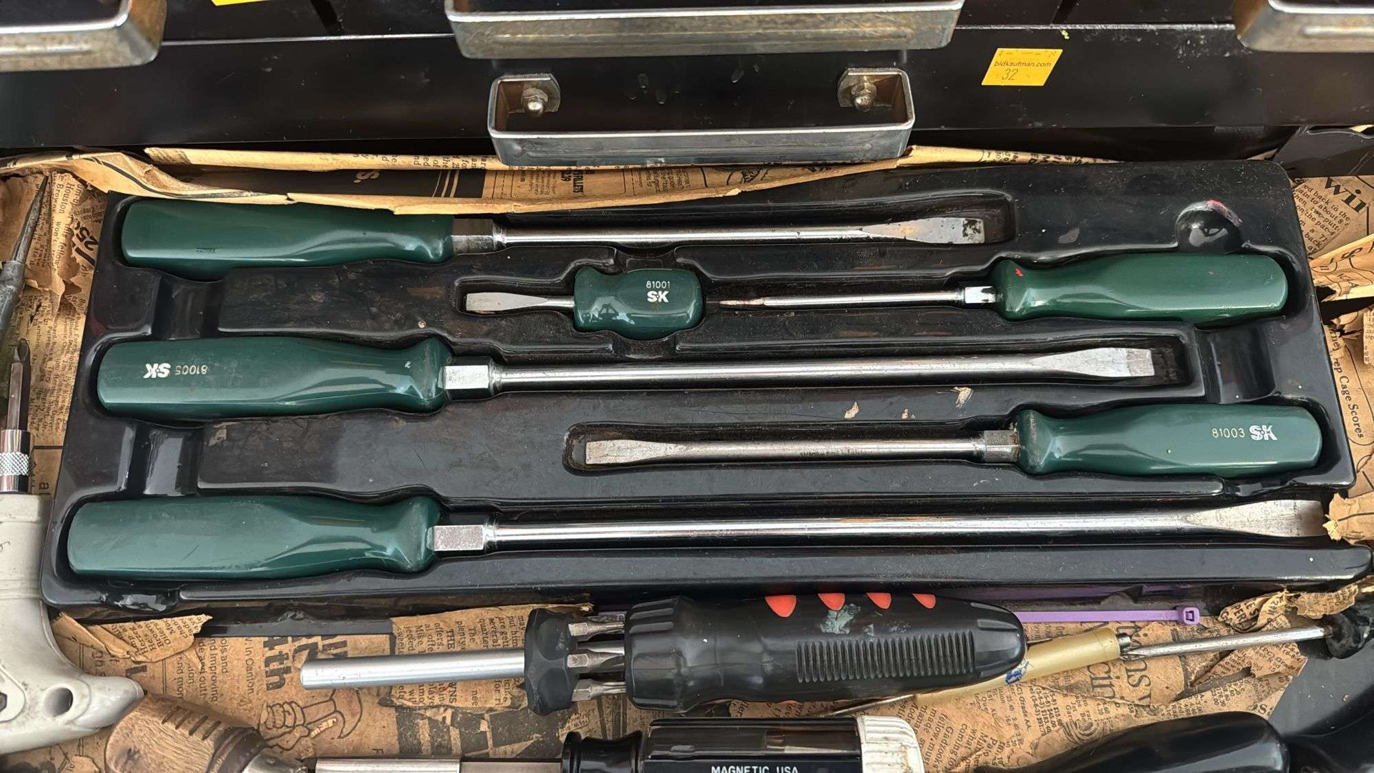 SK Screwdriver Set, Misc Screwdrivers - Kaufman Realty & Auctions