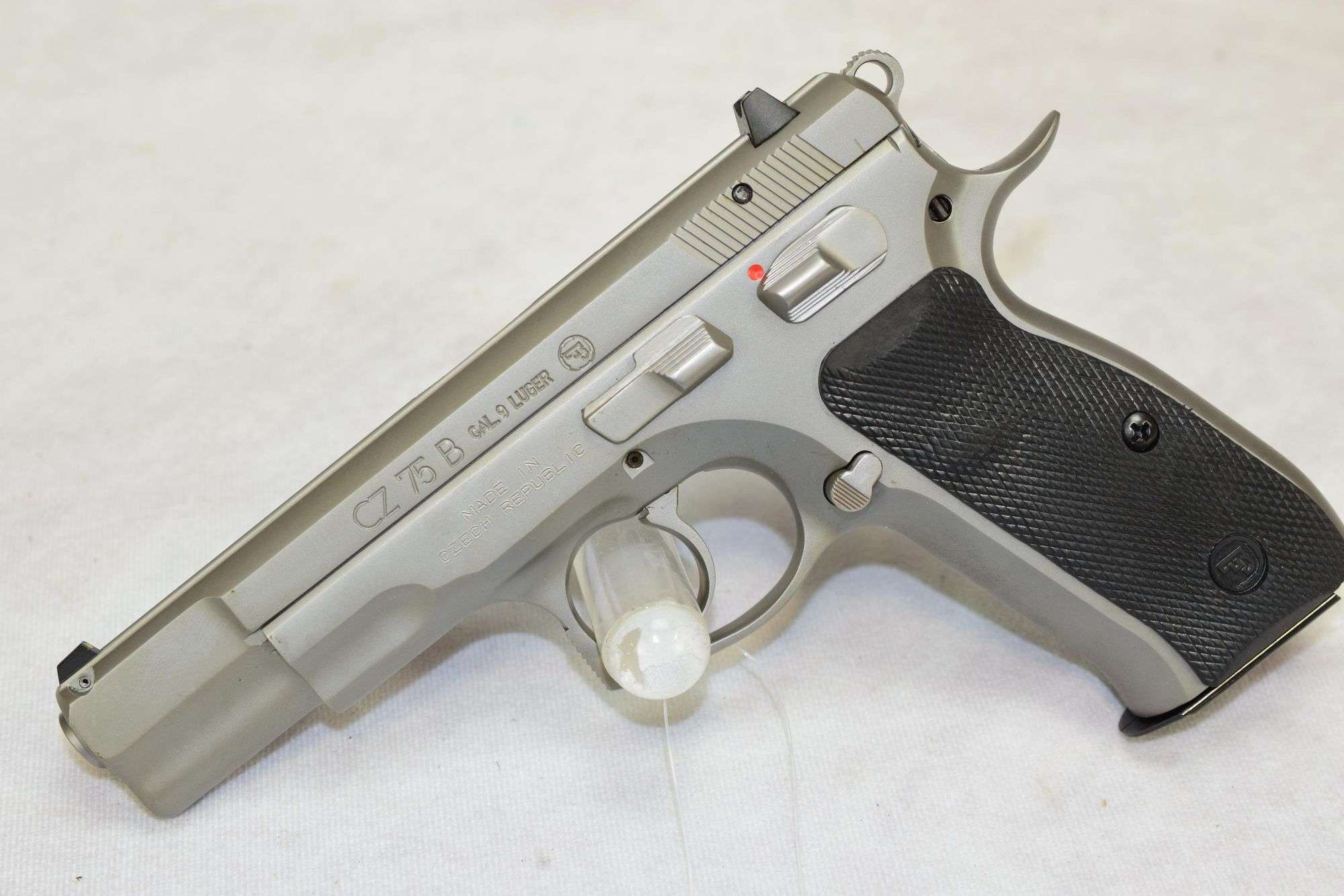 CZ Mod 75B Cal 9mm 2 Mags - Kaufman Realty & Auctions