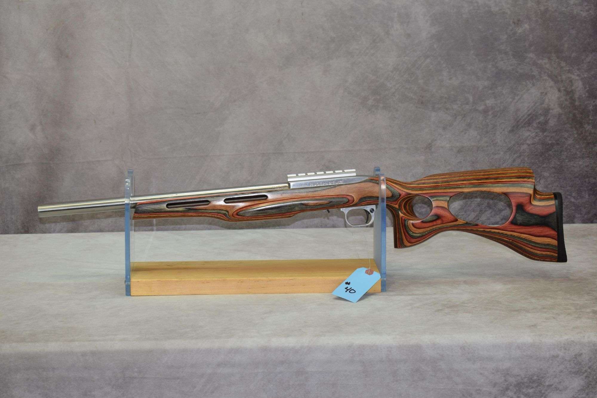 Ruger Mod 10-22 Stainless Cal .22 LR - Kaufman Realty & Auctions