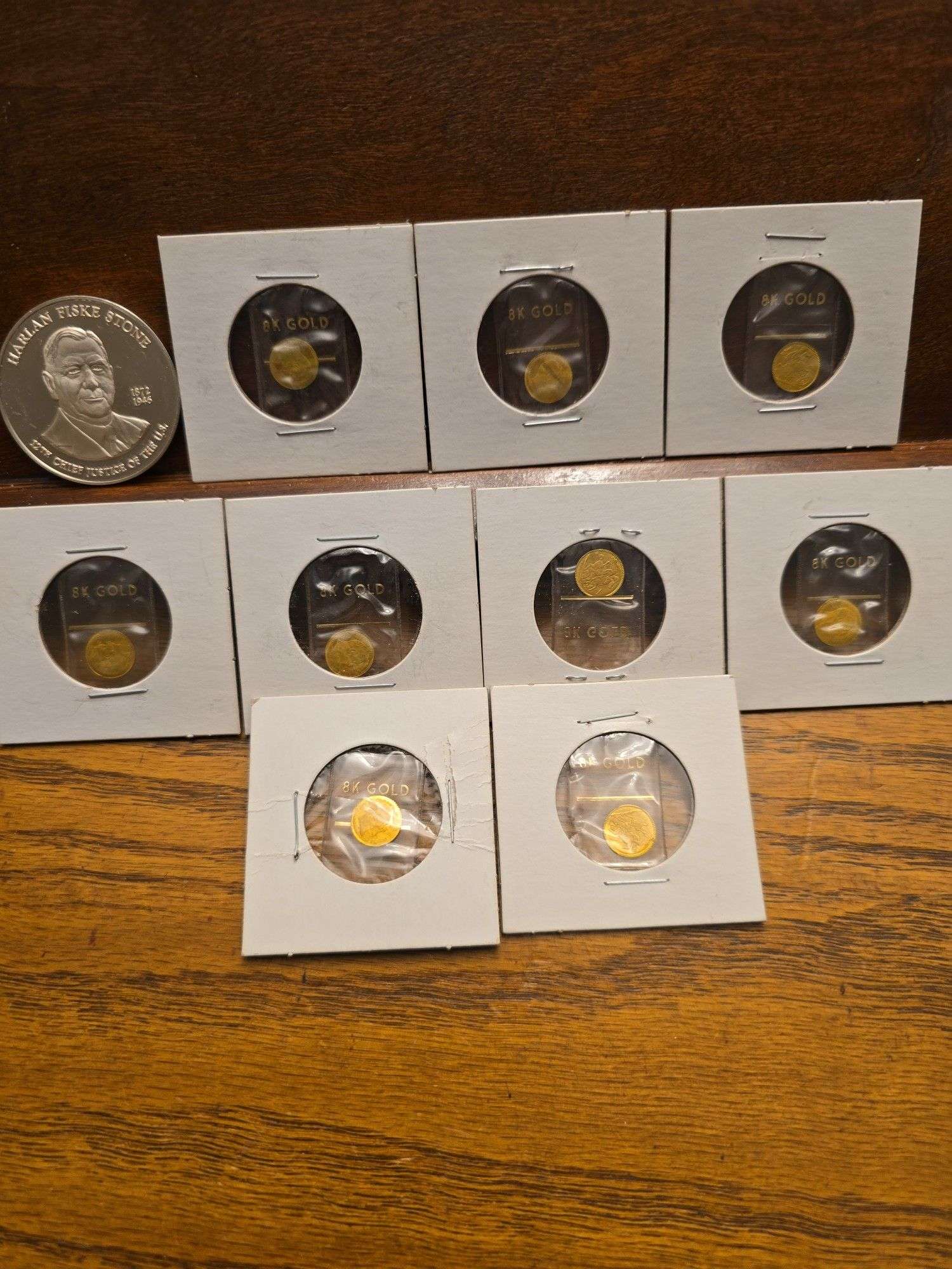 STERLING SILVER ROUND AND 9-8 KARAT MINI GOLD INGOTS - Kaufman Realty ...