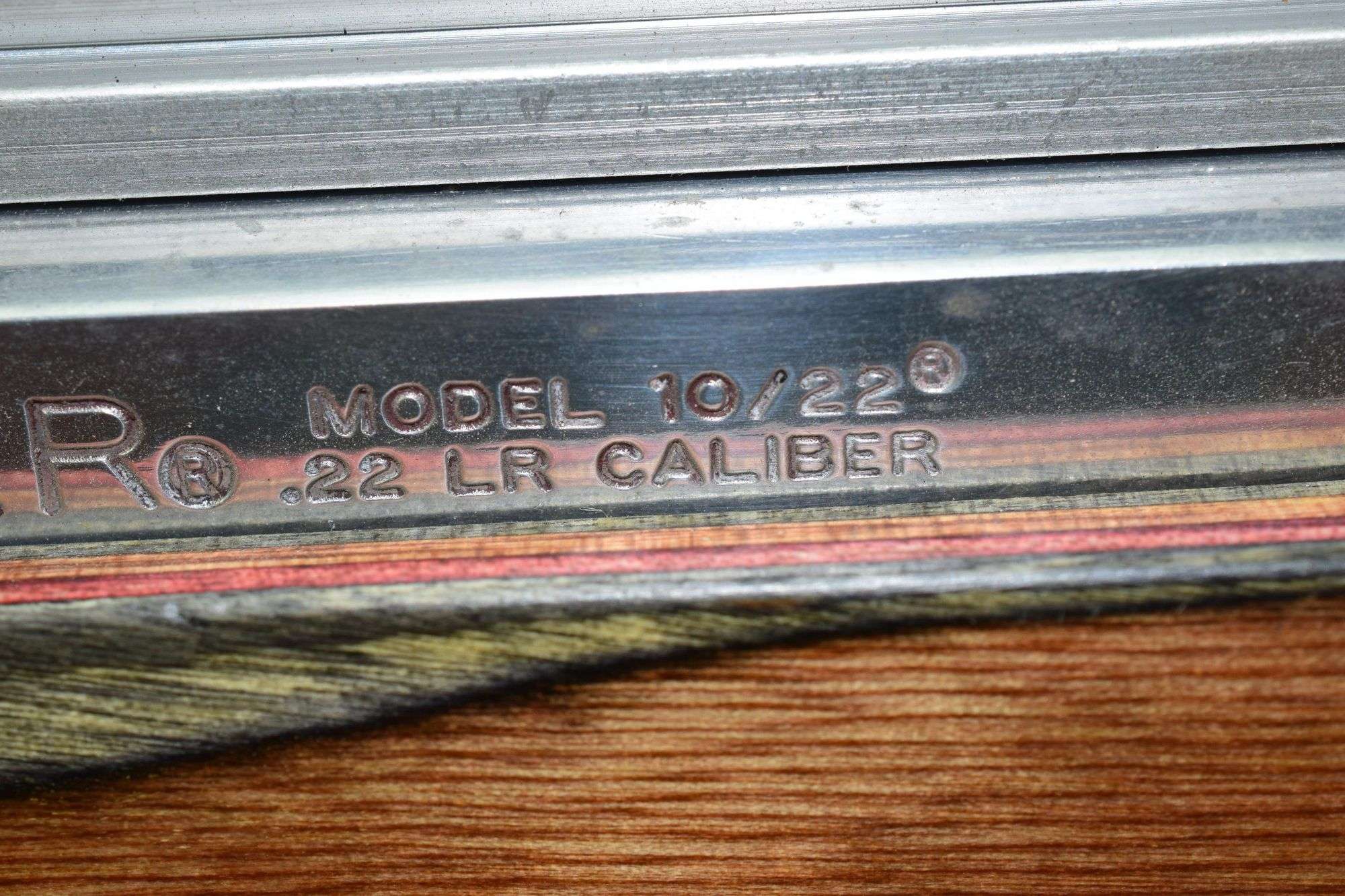 Ruger Mod 10-22 Stainless Cal .22 LR - Kaufman Realty & Auctions