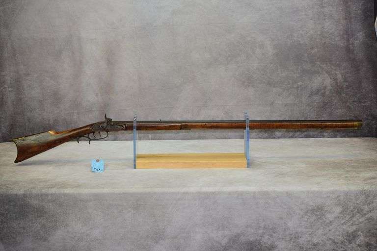 Unknown Vintage Muzzleloader Percussion Lock Cal Approx .50 - Kaufman ...