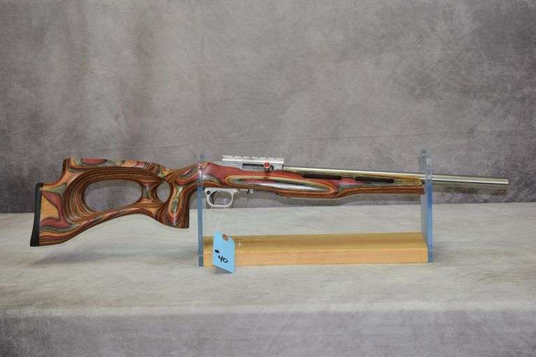 Ruger Mod 10-22 Stainless Cal .22 LR - Kaufman Realty & Auctions