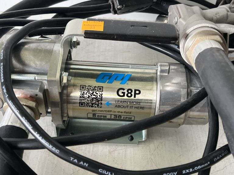 GPI G8P 12 Volt Gas Pump - Kaufman Realty & Auctions