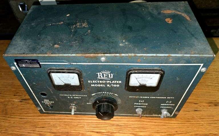 REu Electro-Plater model R/100 - Operation condition is unknown ...