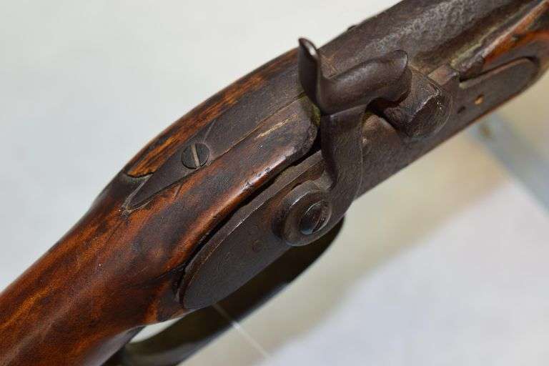 Unknown Vintage Muzzleloader Percussion Lock Cal Approx .50 - Kaufman ...