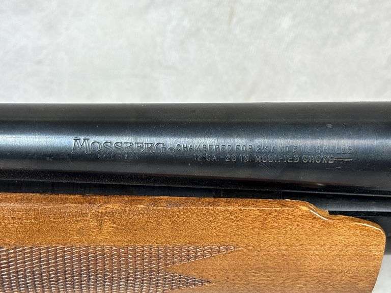 Mossberg Model 500A 12 ga SN K808023 - Kaufman Realty & Auctions