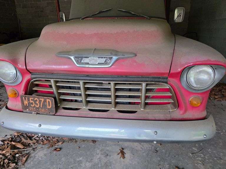 1955 Chevorlet 3100 Pickup 327 Chevy Engine( doesn't run) - Kaufman ...