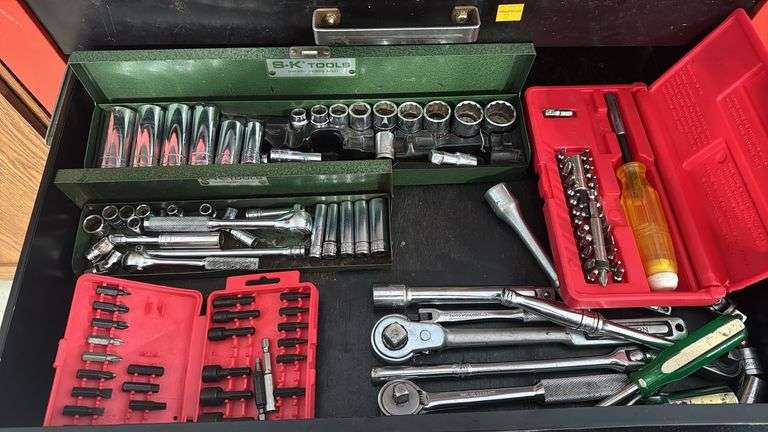 SK Socket Sets, Screwdriver Set, Impact Bits - Kaufman Realty & Auctions