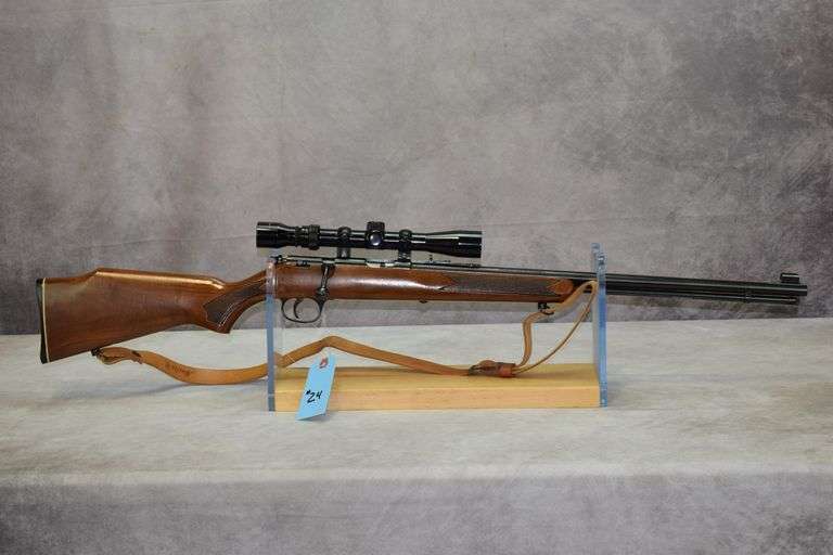 Marlin Mod 783 Cal .22 Mag Tasco 3-9x Scope - Kaufman Realty & Auctions