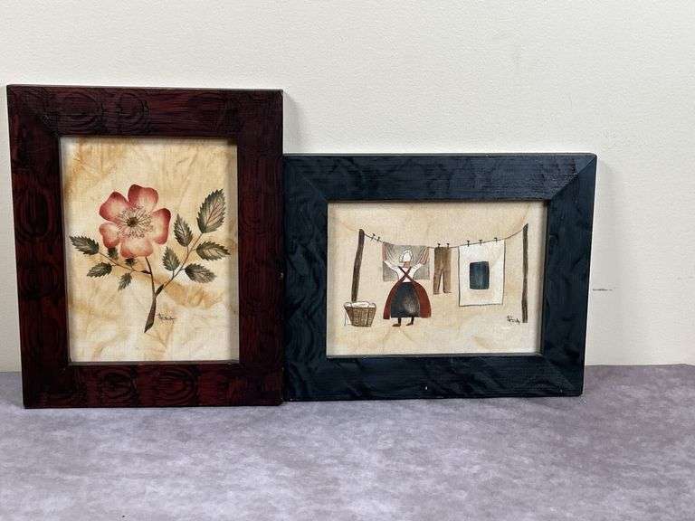 HERITAGE THEOREM PAINTINGS (2) signed by ANN REA - Kaufman Realty ...
