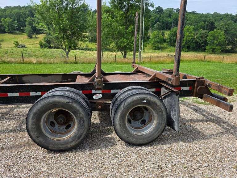 2019 18ft Suretrac Tandem Axle Gooseneck Log Trailer 22,500 GVW Has ...