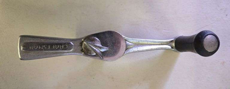 Unusual Craftsman racket wrench - Kaufman Realty & Auctions