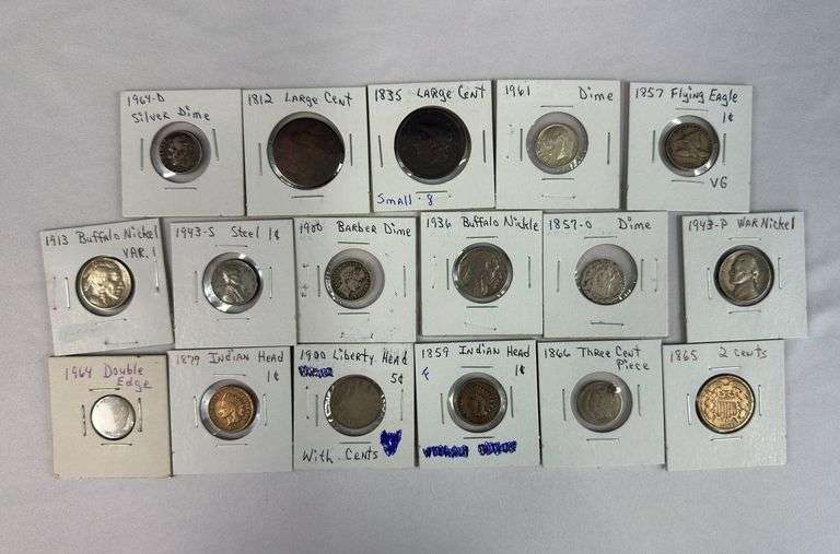 (17) Coins - Kaufman Realty & Auctions