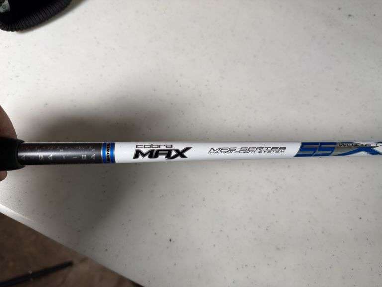 COBRA MAX MFS SERIES WHITE TIE SS X4 DRIVER - Kaufman Realty & Auctions