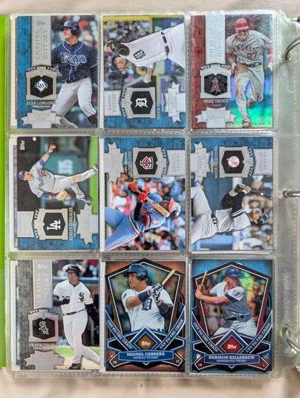 Folder of Baseball Cards (34 Pages ) - Kaufman Realty & Auctions