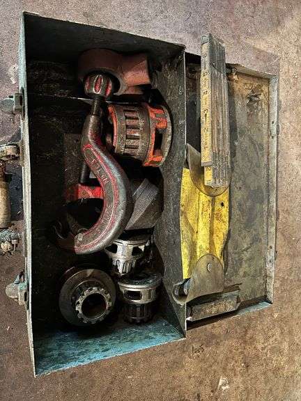 TOOL BOX AND PIPE FITTING TOOLS - Kaufman Realty & Auctions
