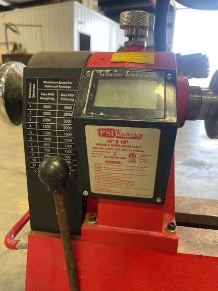 Turncrafter commander variable speed wood lathe - works - Kaufman ...