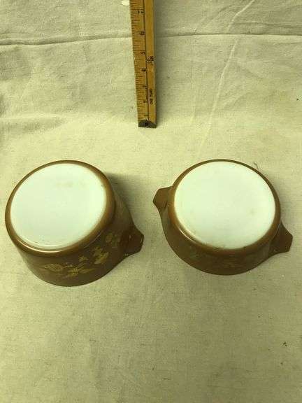 Vintage Pyrex Early American Pattern and Dynaware Bowl - Kaufman Realty ...