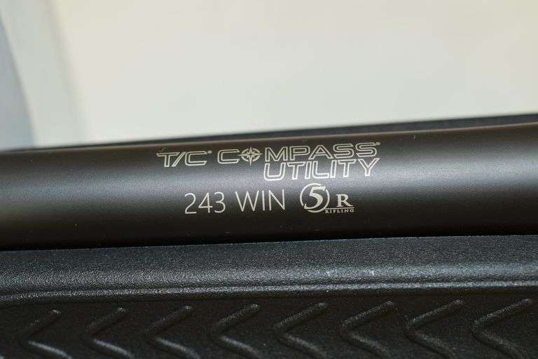 Thompson Center Mod Compass Utility Cal .243 Win Tasco 3-9x Scope ...