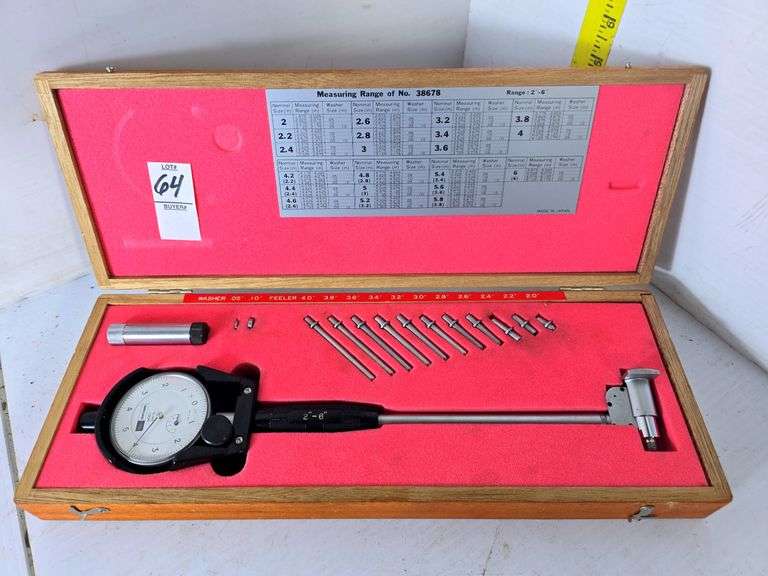 Sears Craftsman model 38678bore gage 2 inch to six inch - Kaufman ...