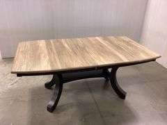 MAVIN Table w/ 2-12" leaves - Kaufman Realty & Auctions