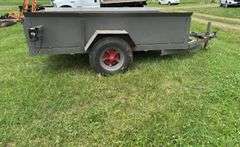 Homemade trailer farm use only - Kaufman Realty & Auctions