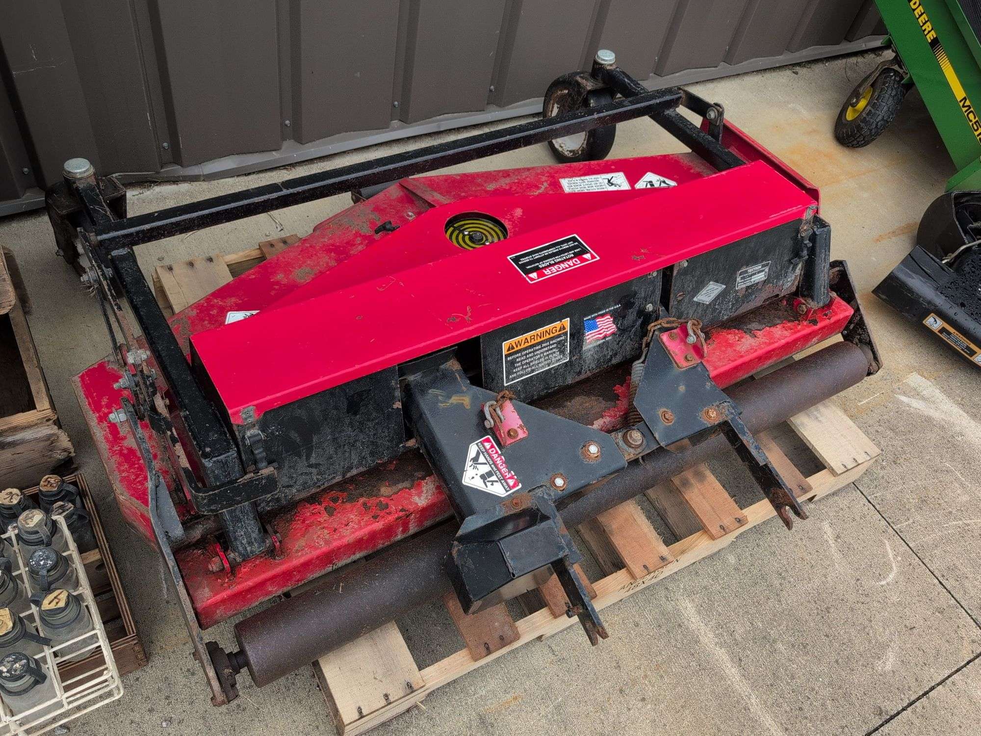 Steiner mower deck - runs well - Kaufman Realty & Auctions