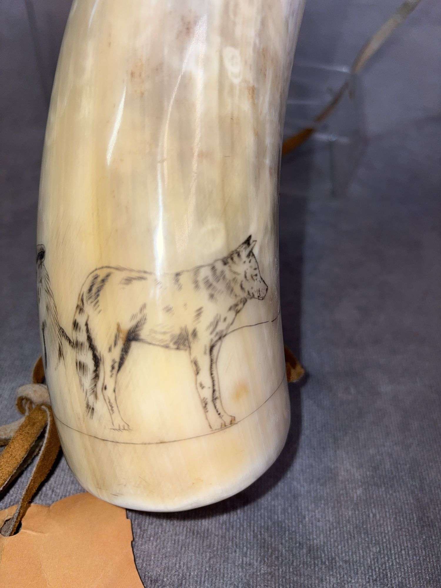 Bugle with Custom Engraving - Kaufman Realty & Auctions