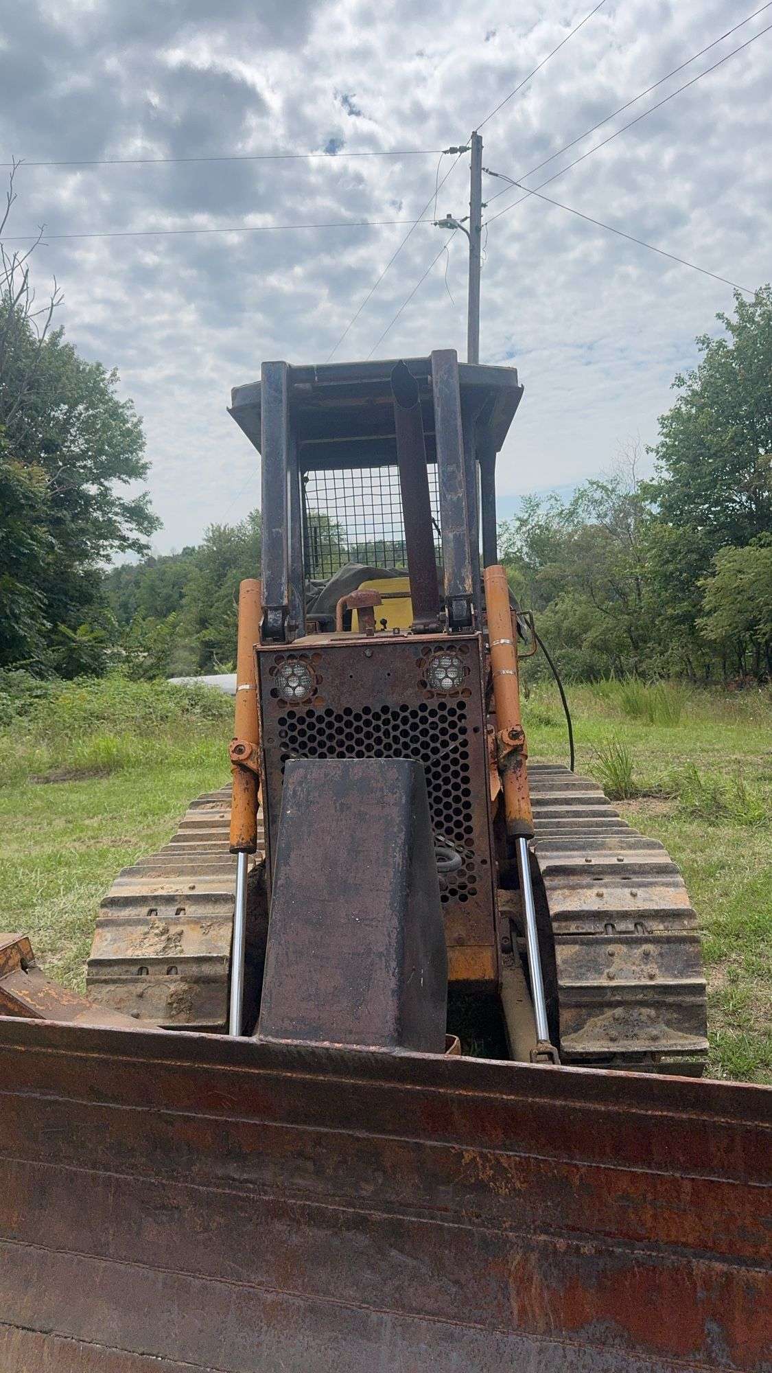 Case 450B Dozer with Winch - Kaufman Realty & Auctions