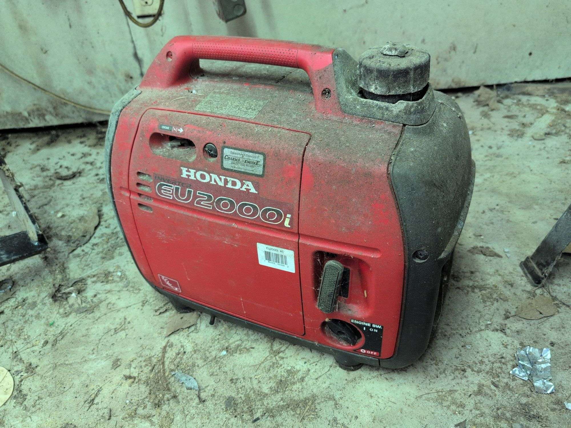 Honda inverter EU 2000i generator - as is - Kaufman Realty & Auctions