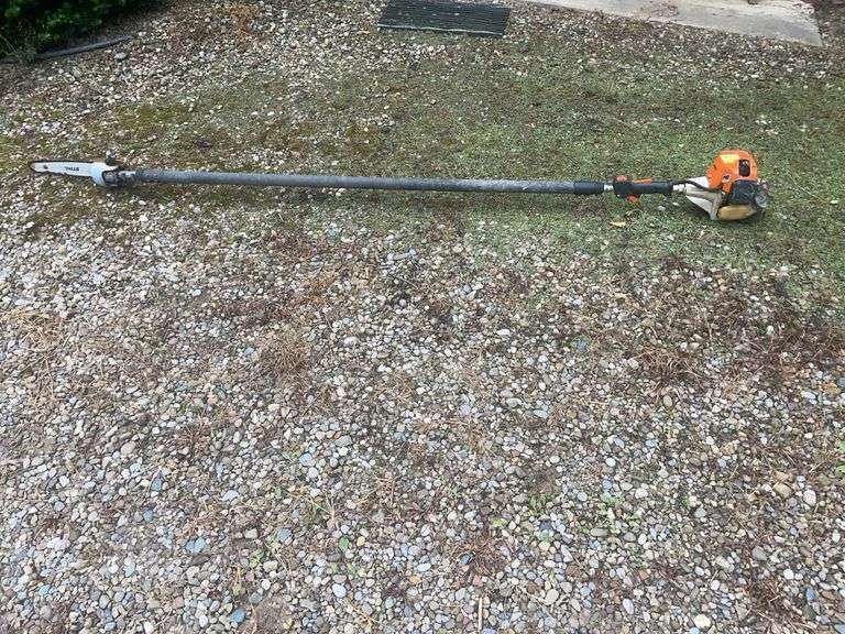 Stihl HT 75 extended chain saw trimmer - Kaufman Realty & Auctions