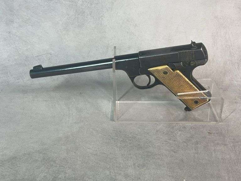 Hi-Standard Model B 22 LR Ser# 19728 - Kaufman Realty & Auctions